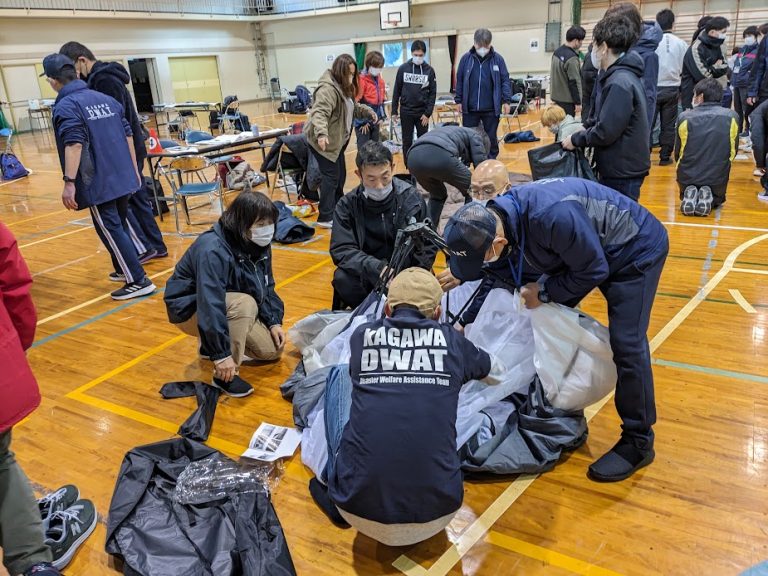 香川DWAT活動訓練 | 香川県障害者支援施設たまも園